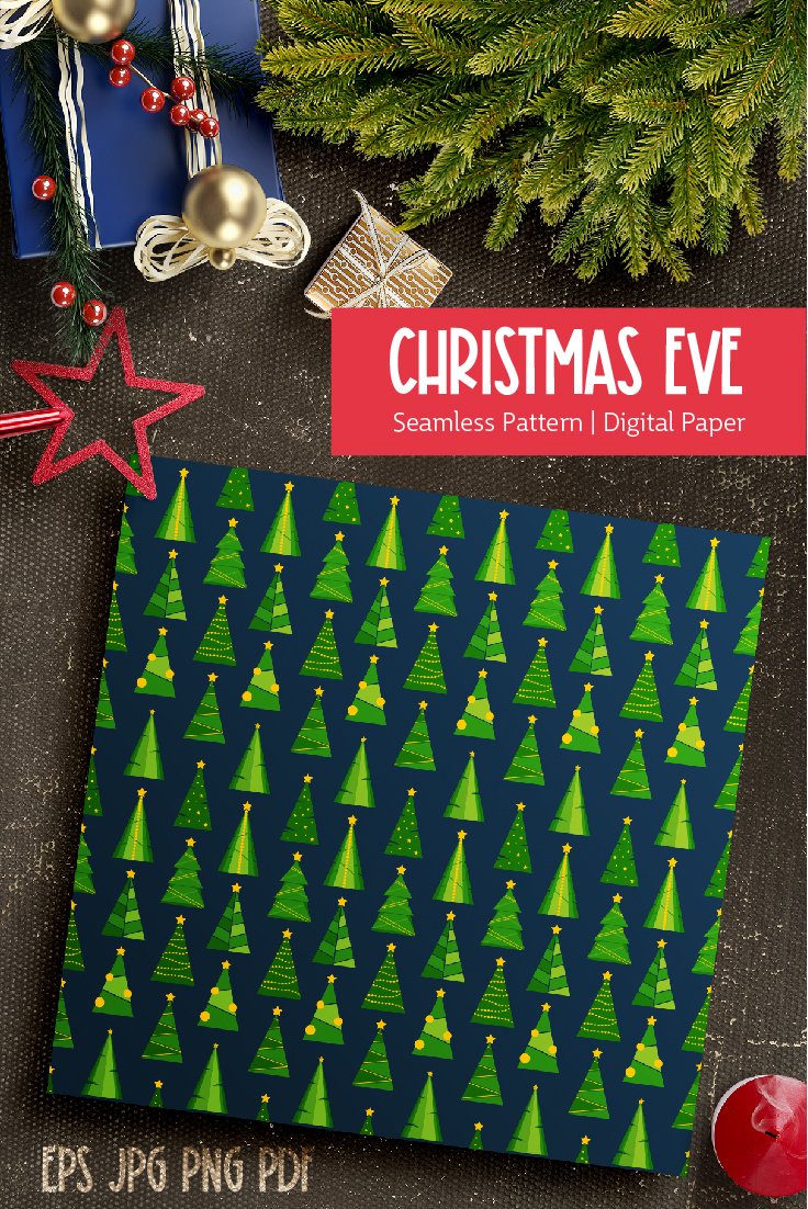 Christmas Eve | Seamless Pattern | Digital Paper (1045208)