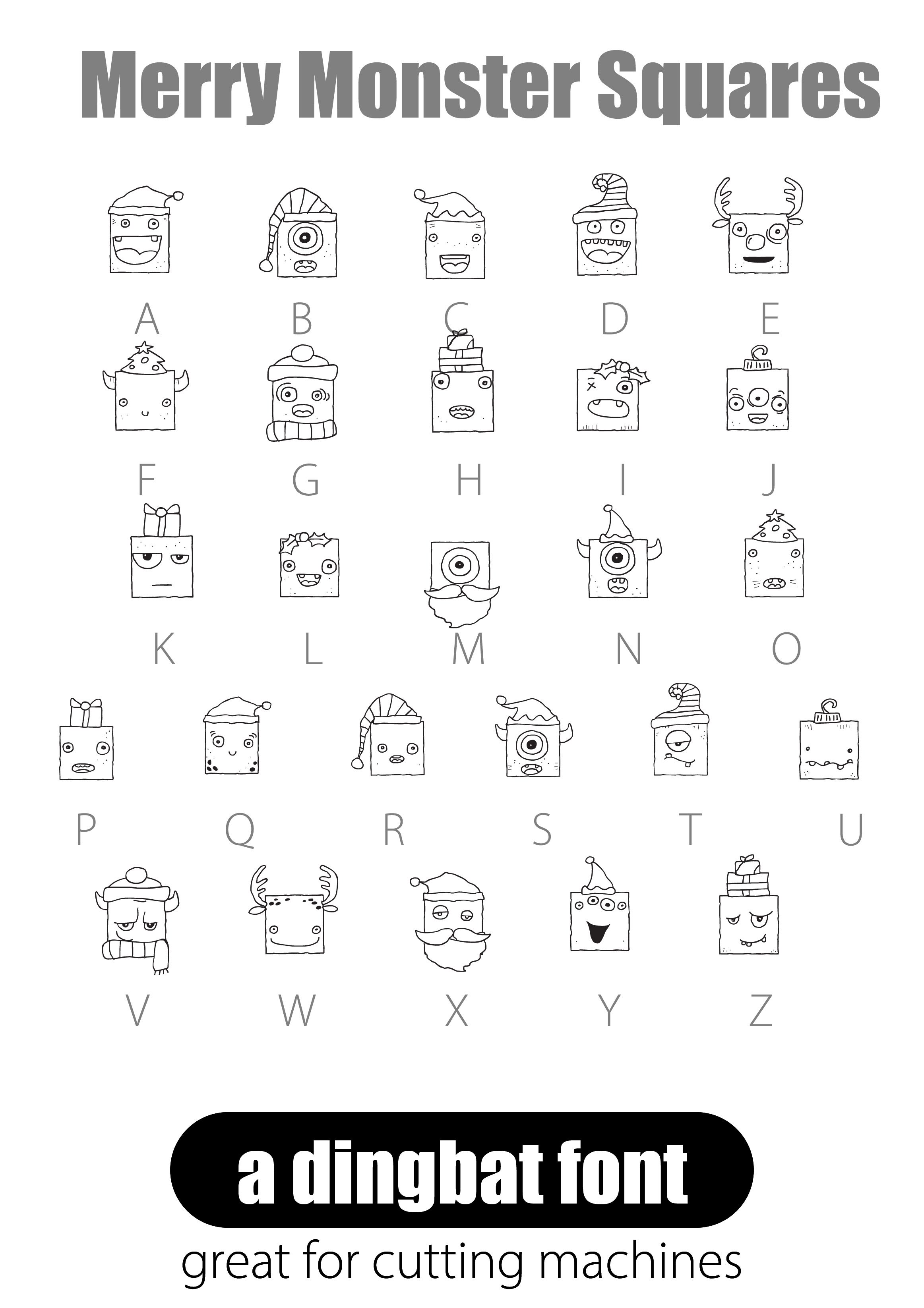 DB Merry Monster Squares