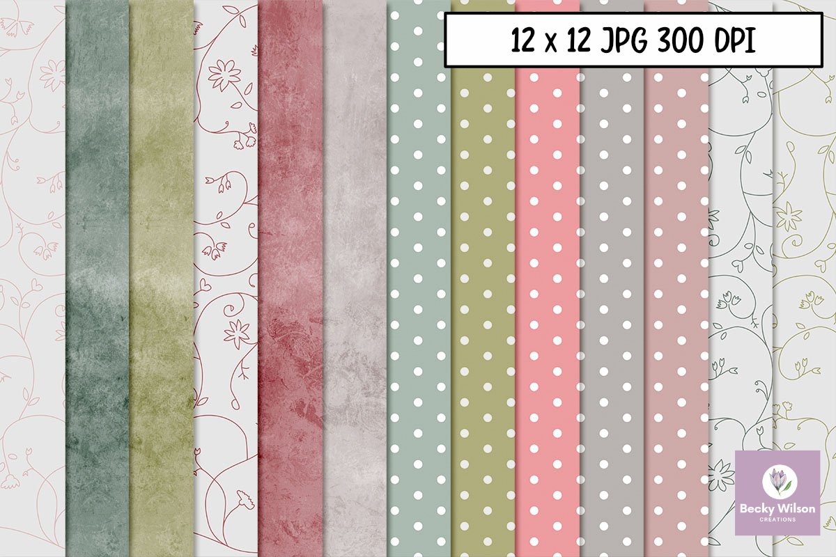 Dusty Rose Paper Pack