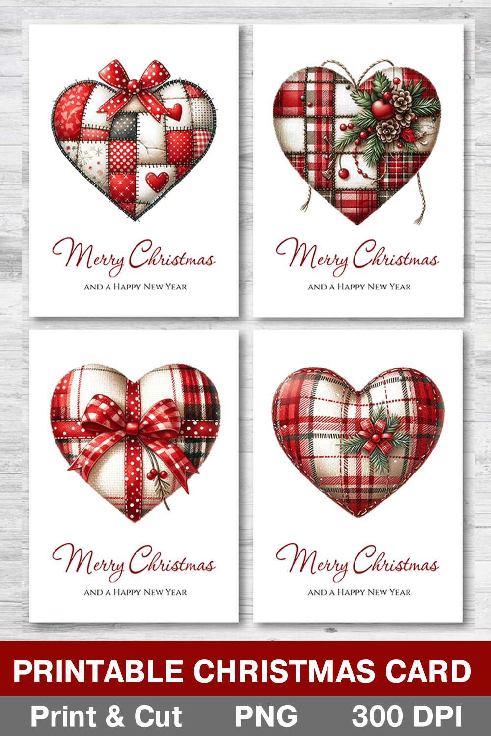 Merry Christmas Card printable