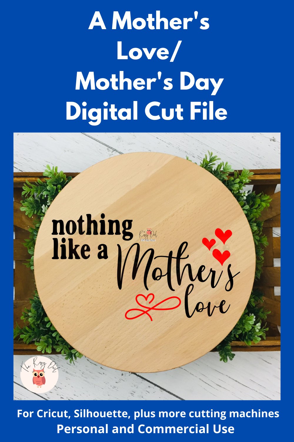 A Mother's Love SVG | Mother's Day | Mom