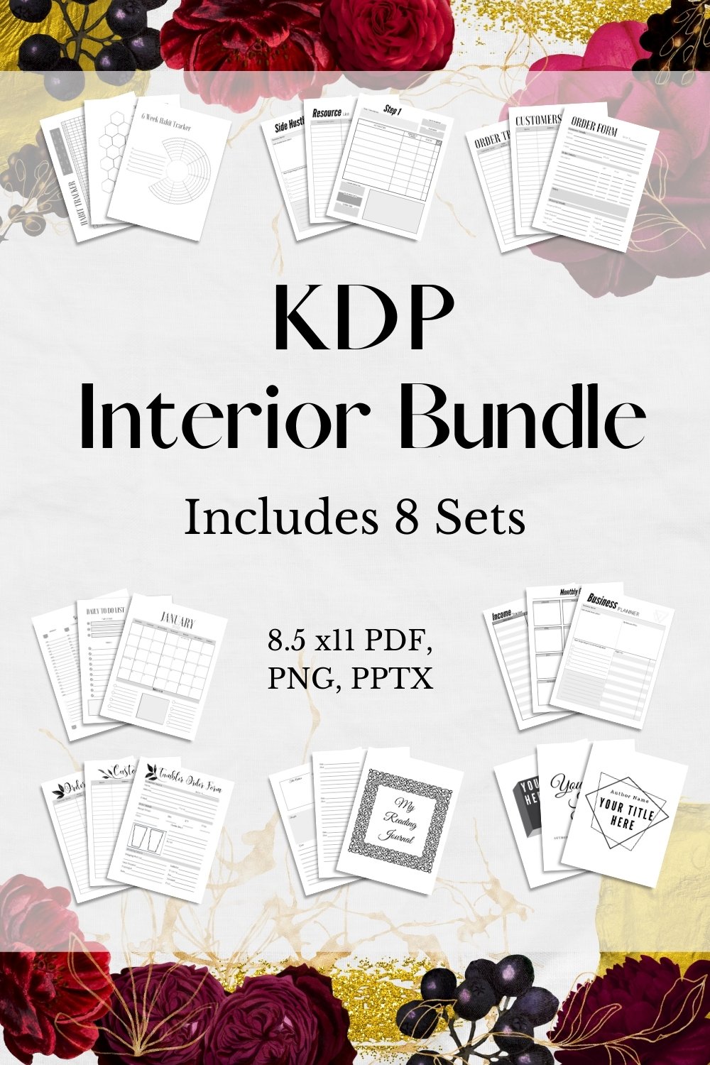 KDP Interior Bundle, Low Content Publishing