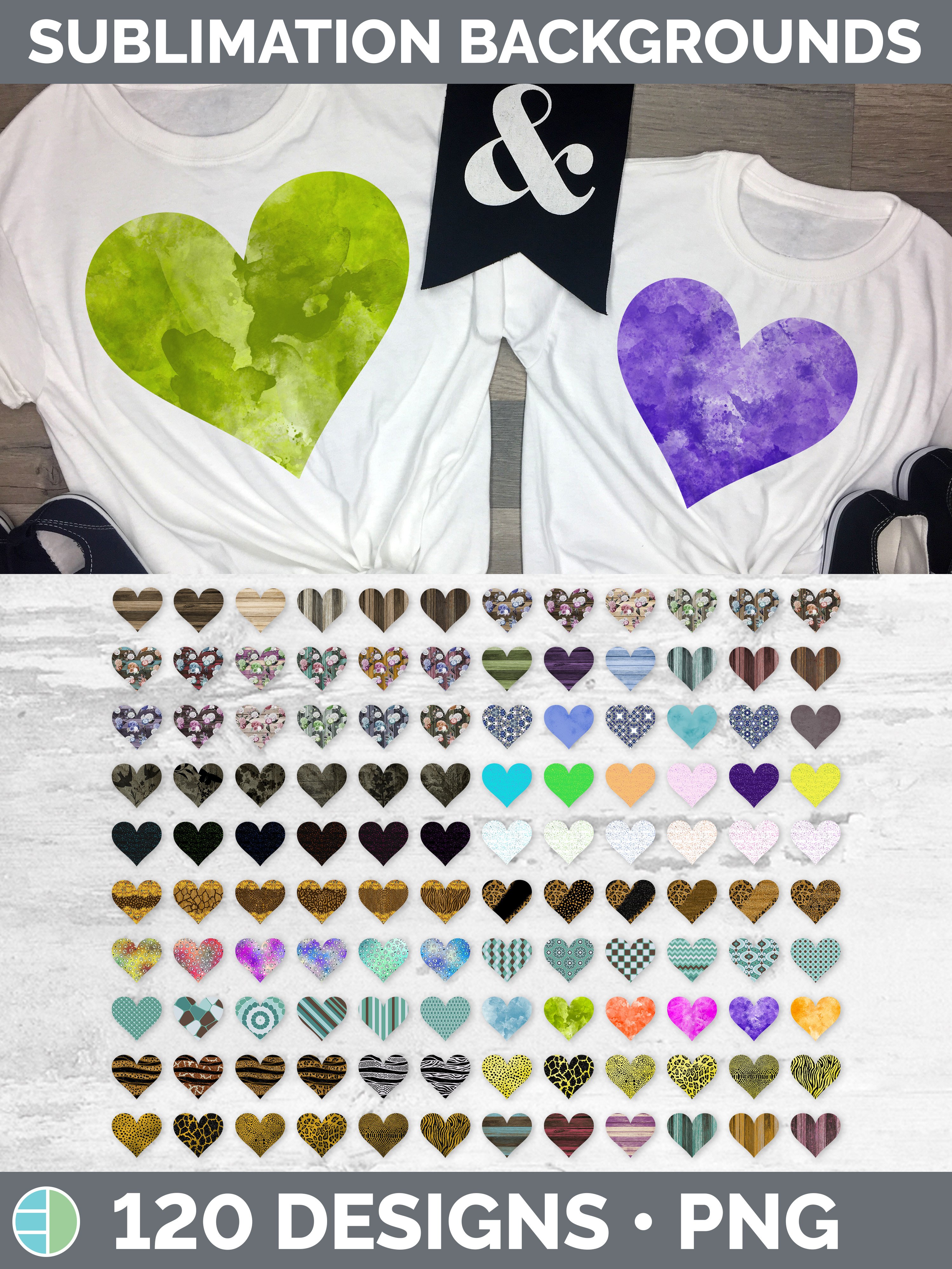 Heart Sublimation Mega Bundle