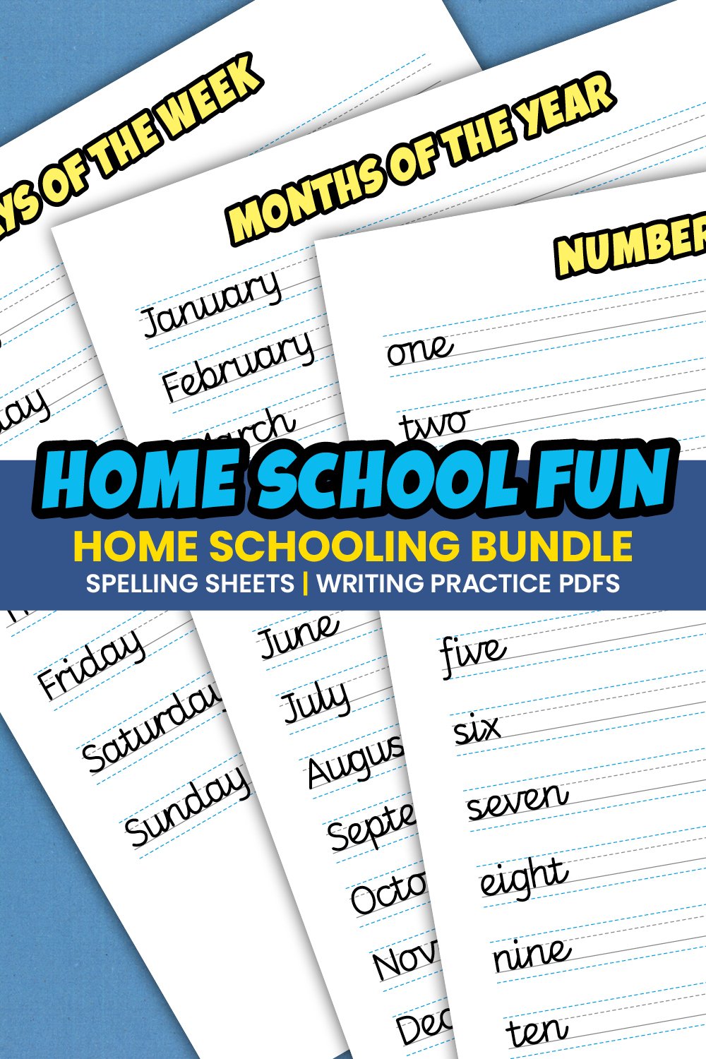 Homeschooling Spelling Worksheets | Printable Worksheet PDFs