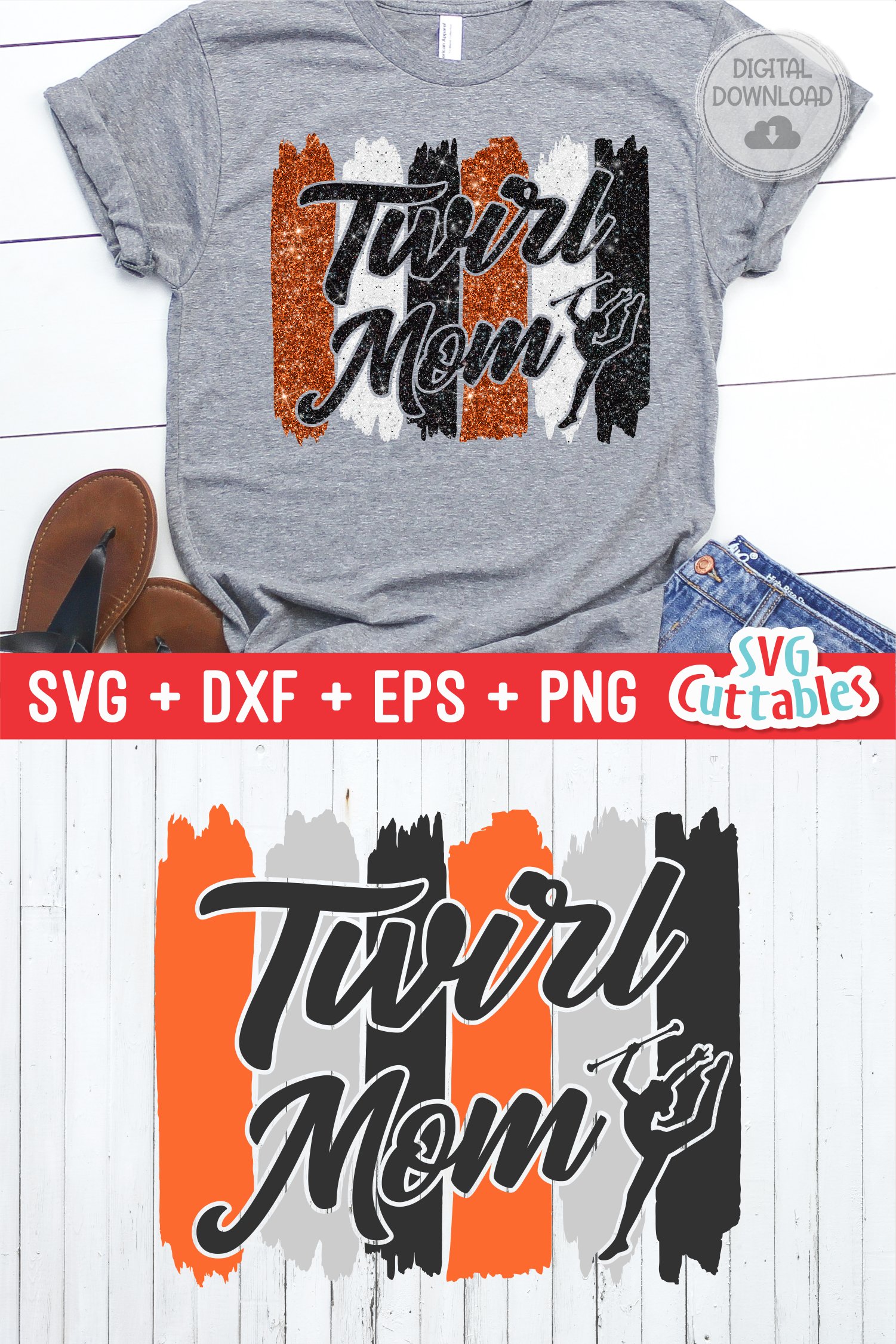 Baton Twirl SVG | Twirl Mom svg | Shirt Design