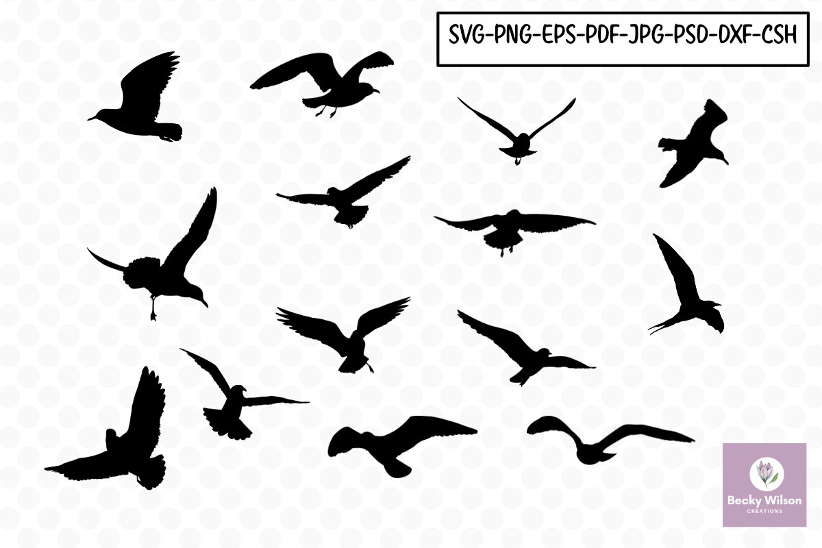 Bird SVG Shapes