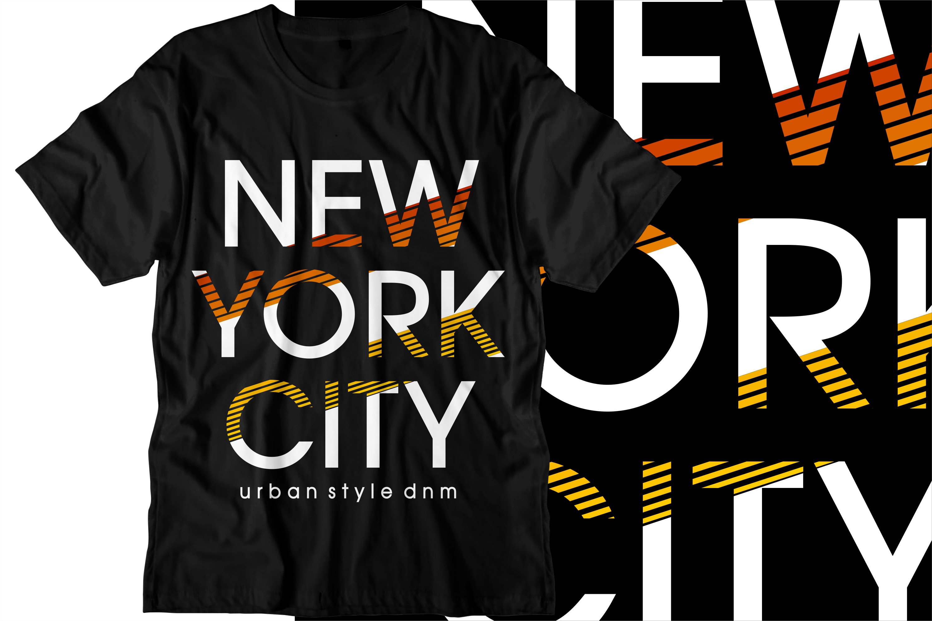 new york urban street svg t shirt design (1466642)