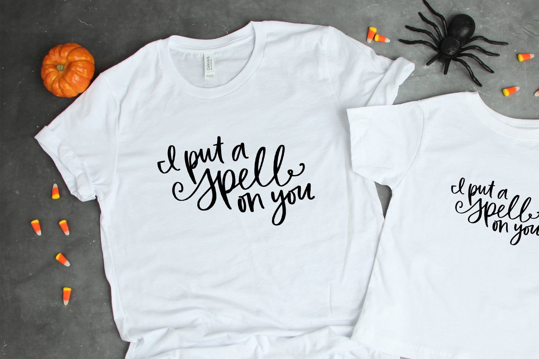 I put a spell on you Hocus Pocus SVG PNG PDF Hand Lettered