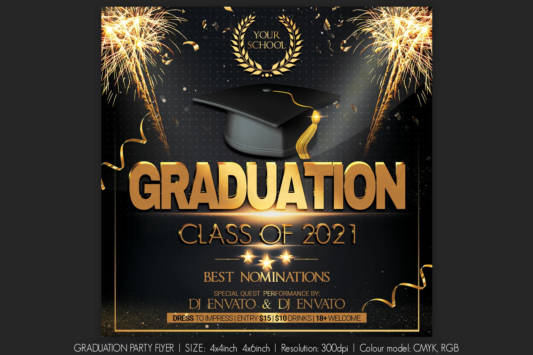 Graduation Party Flyer (1348602)