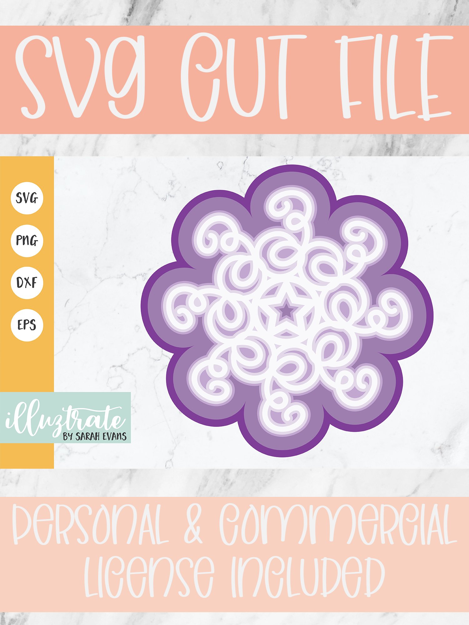 Paper Layered Flower SVG Cut File | Paper Cutting (1020491)