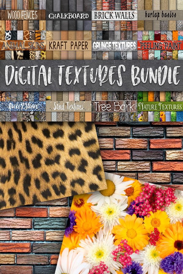 Digital Textures Bundle - Includes 180 Digital (87051)