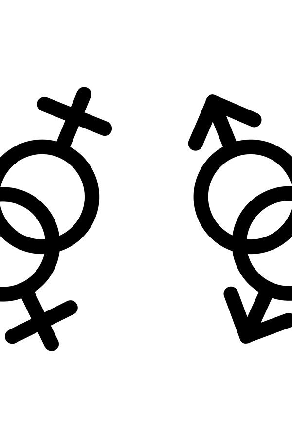 Vector gay LGBT love symbols