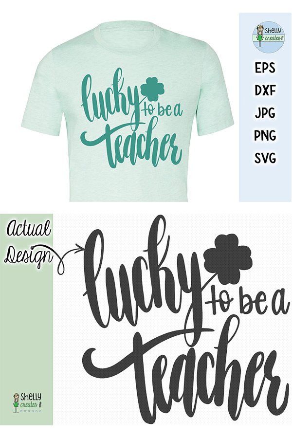 Luck to be a Teacher - 2 designs!