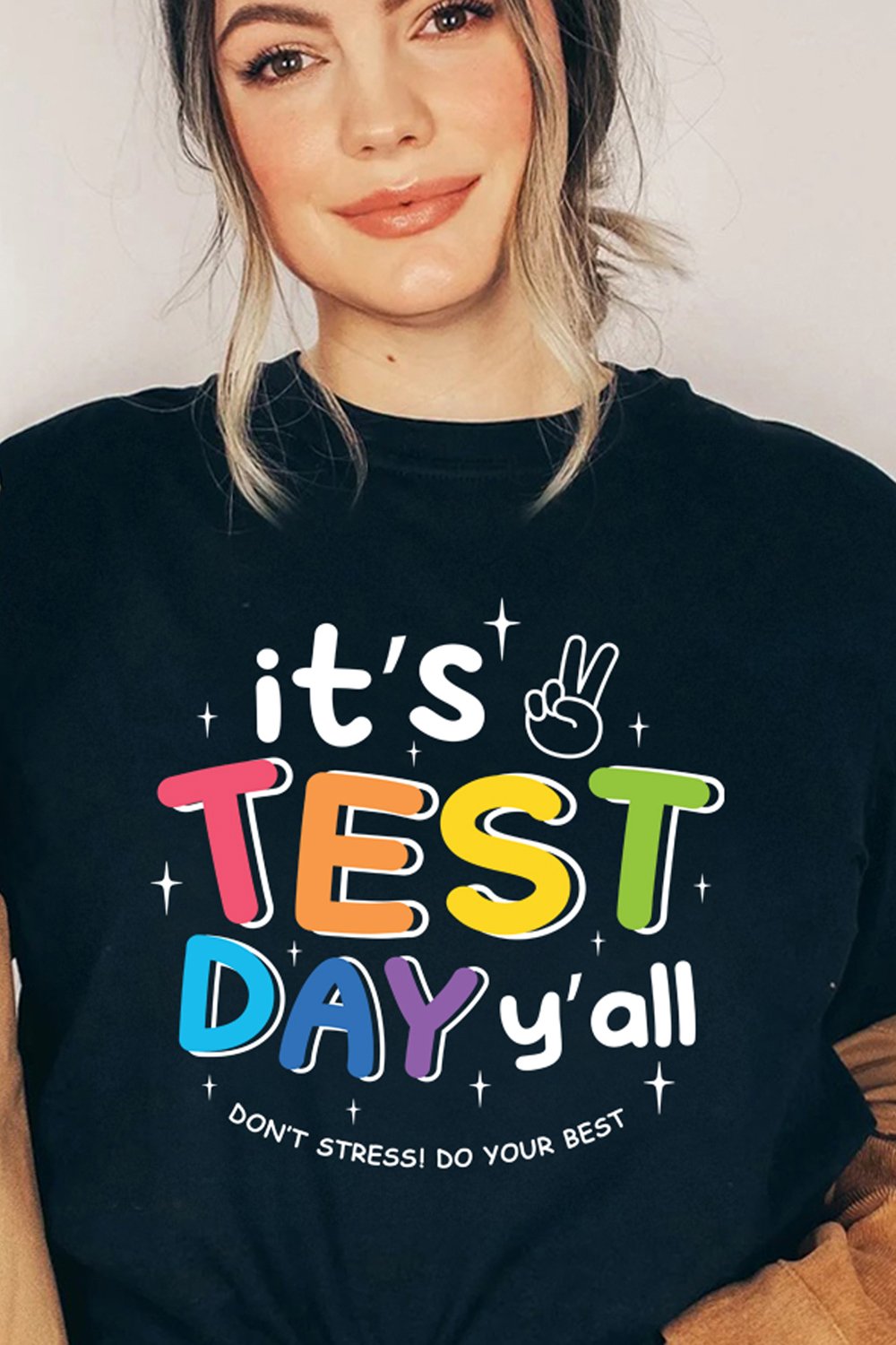 It's Test Day Y'all SVG PNG, Funny Teacher T-shirt Design