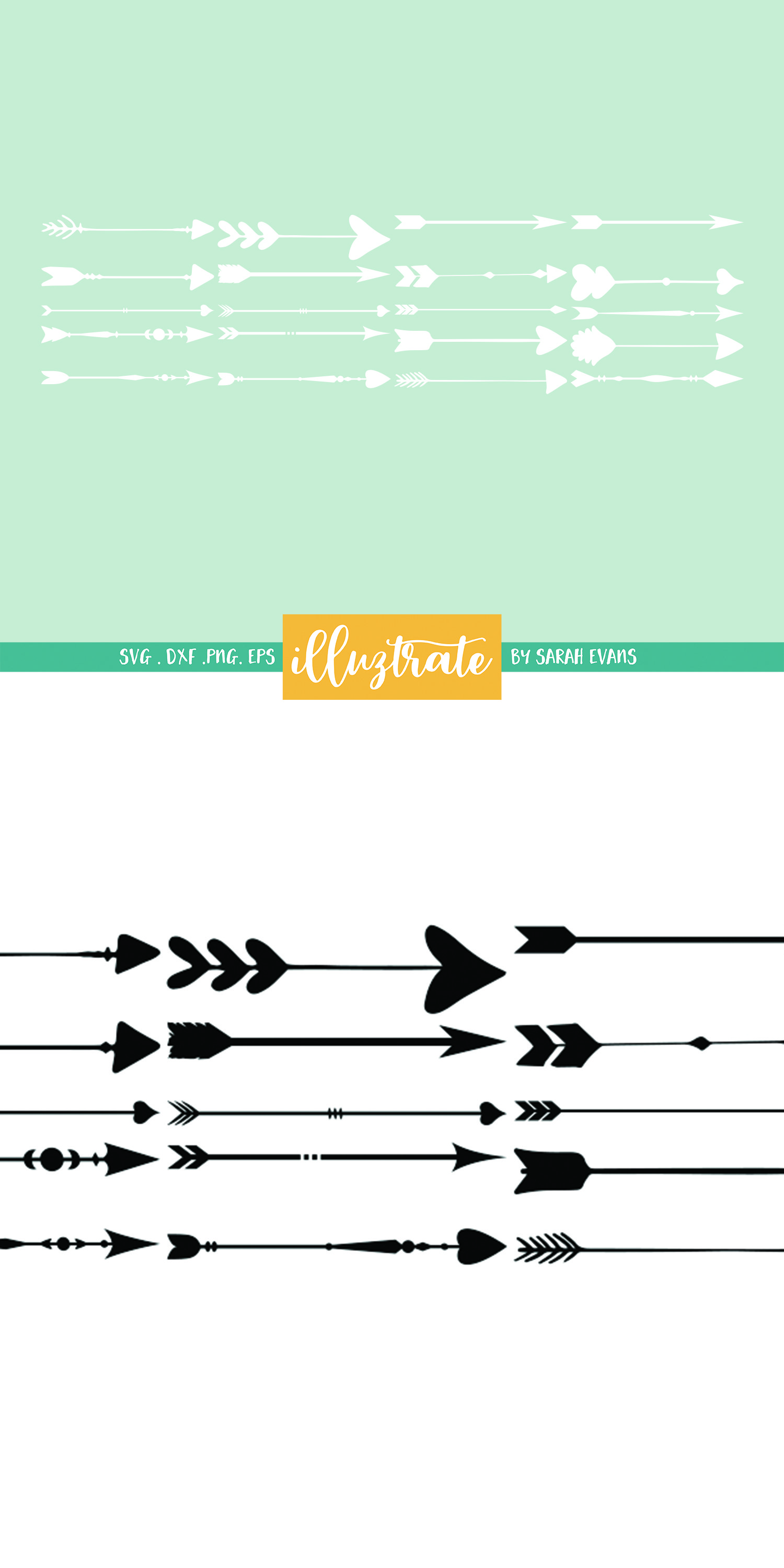 Arrows SVG Cut File | Arrow SVG Clipart