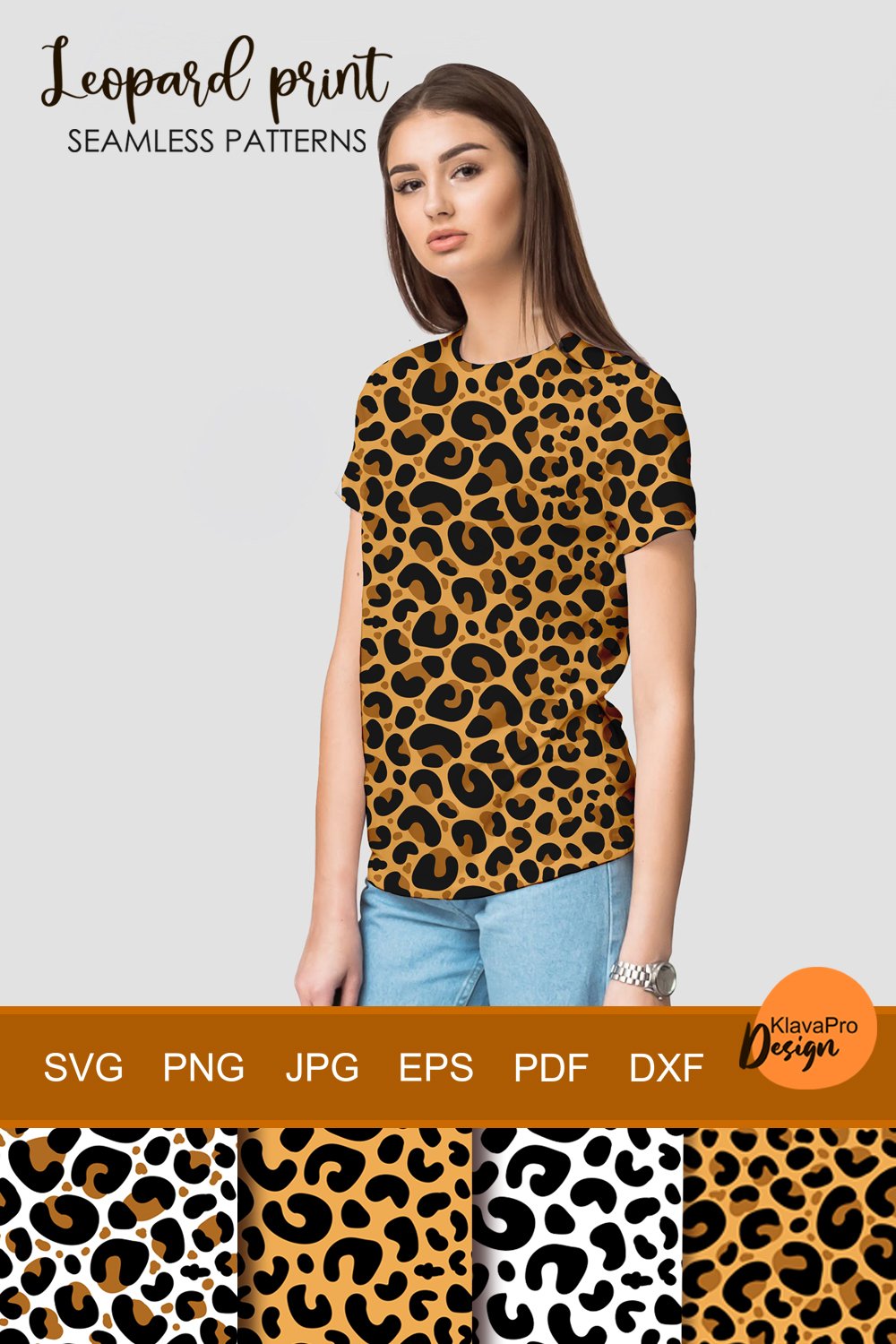 leopard print svg Seamless pattern Leopard pattern svg