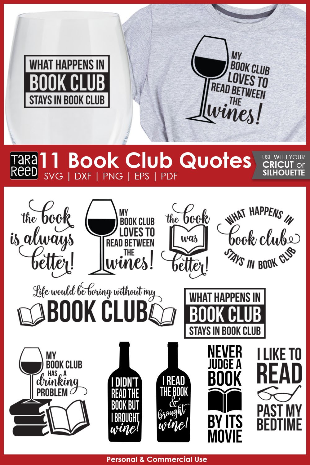 Book Club Quotes for Crafters | Book Club Shirts