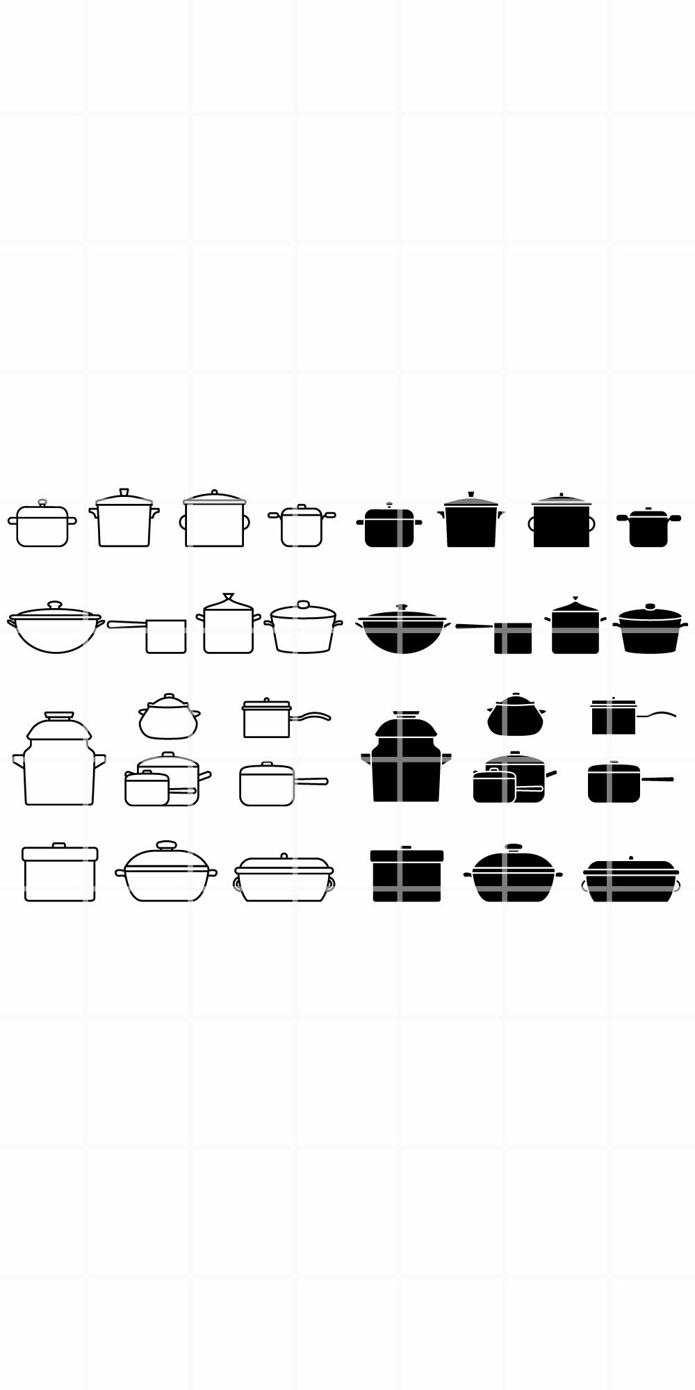 Cooking pot SVG. Cooking pot png. Cooking pot cut file. Eps.