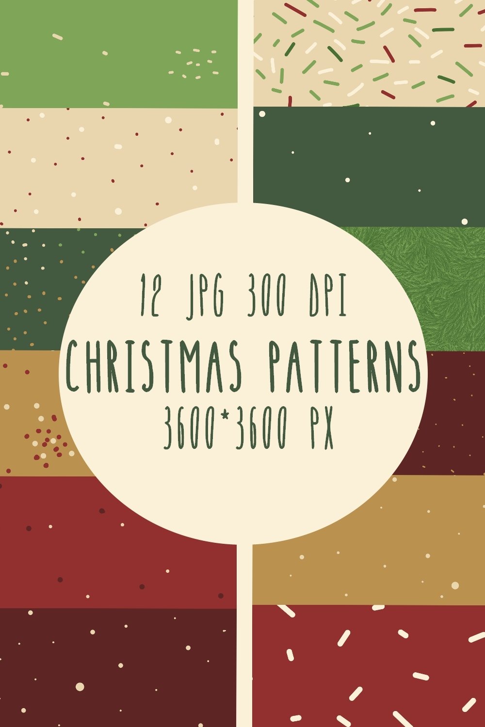 Christmas seamless patterns