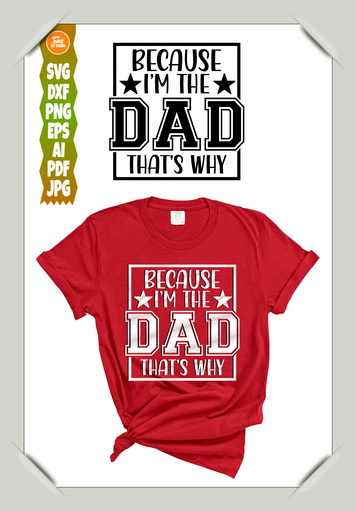 Fathers Day SVG, SVG Gift For Dad, Father Sign Svg