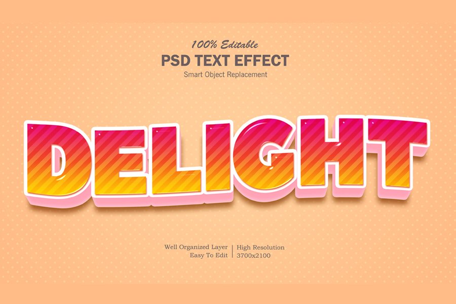 Delight Text Effect