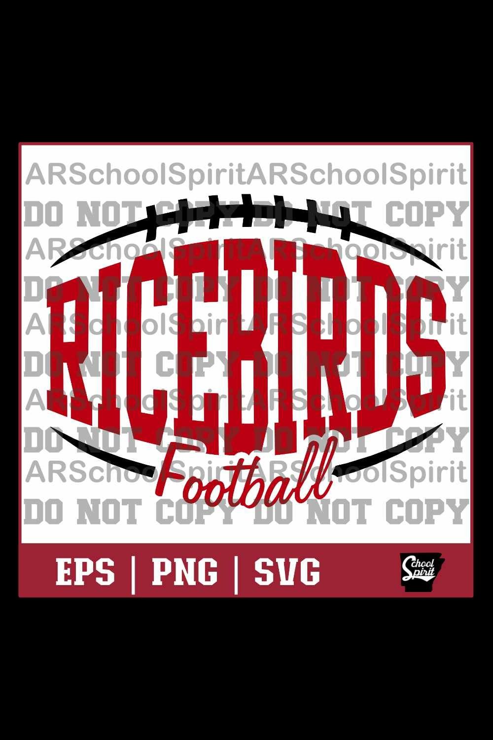 Ricebirds Football SVG Shirt Design