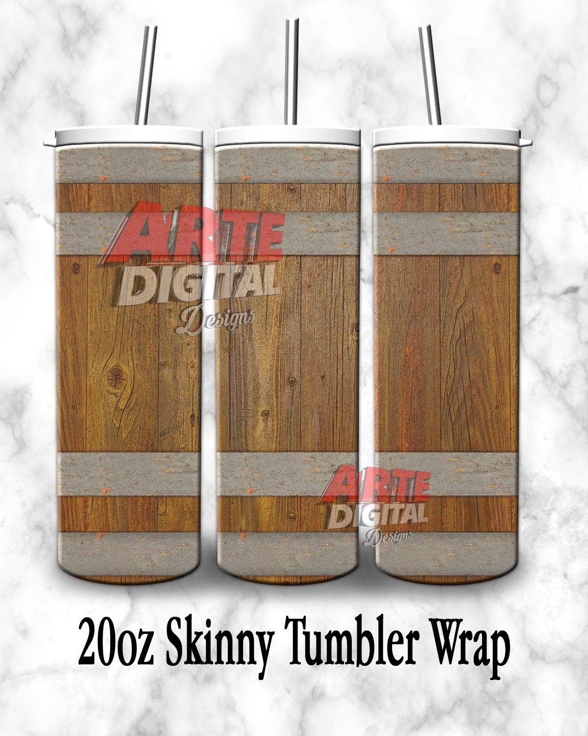 Rustic Wood | Barrel Wrap | Sublimation | instant download