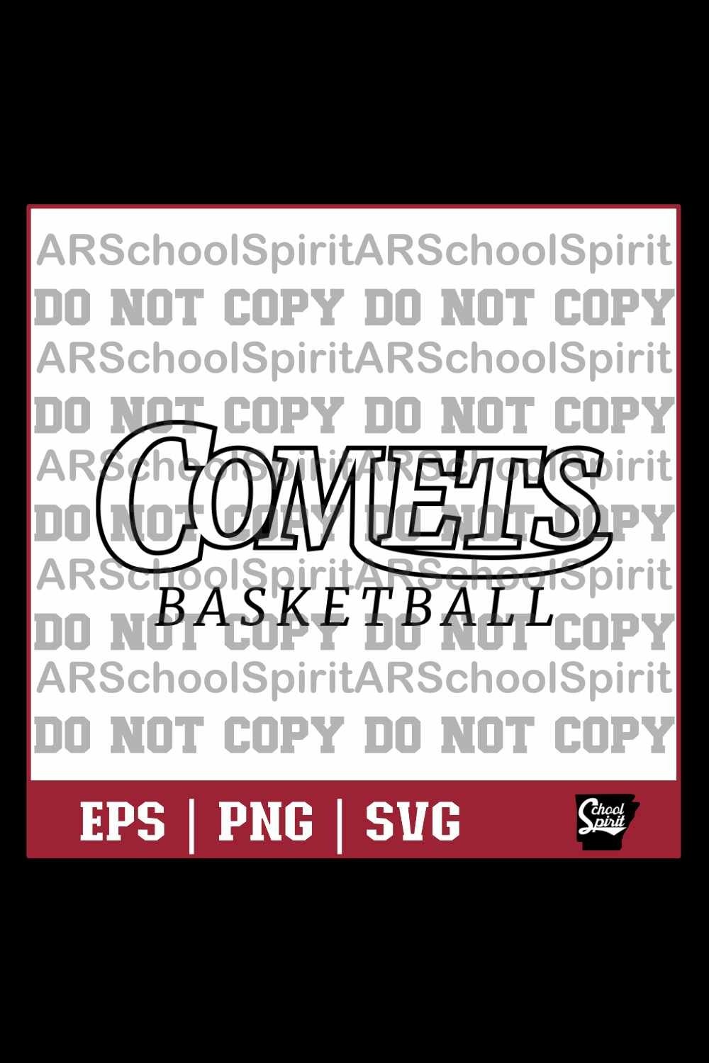 Comets Basketball Design