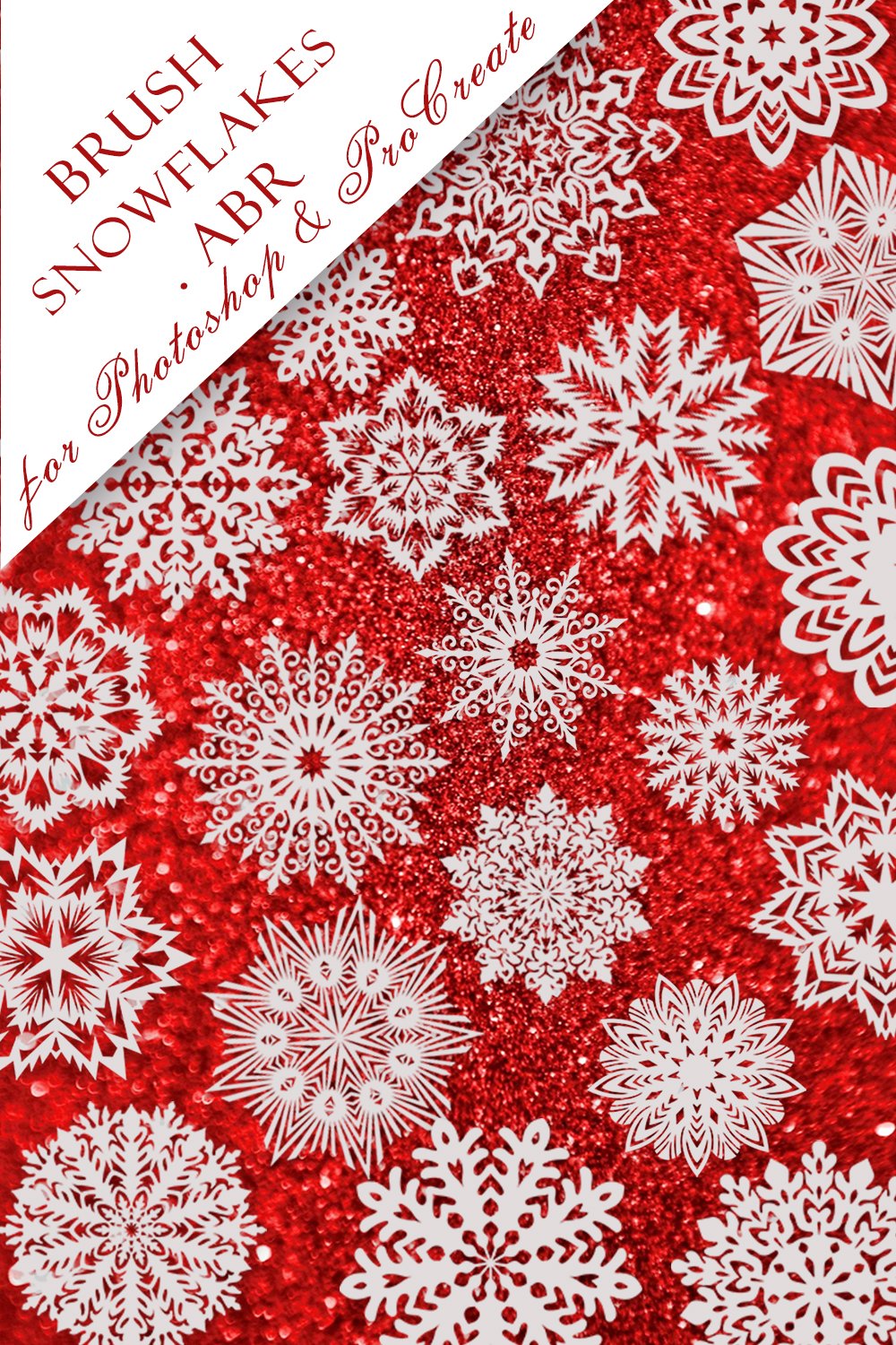 Snowflakes. Brushes