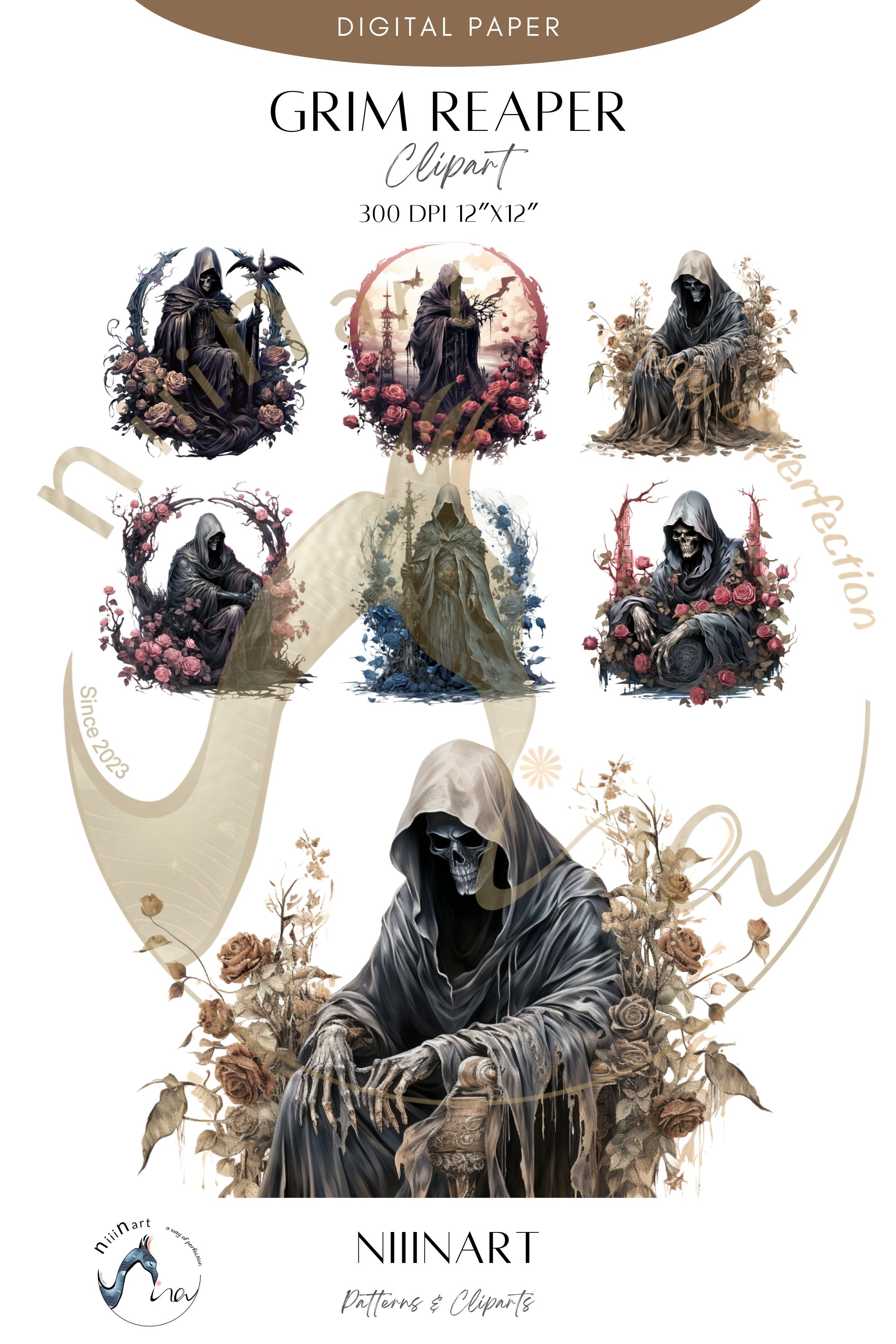 Antique Desk Clipart, Victorian Escritoire, (2658404)