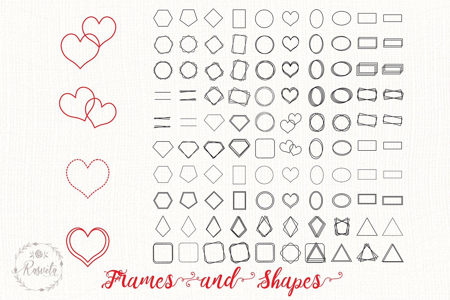 Geometric Frames and Shapes