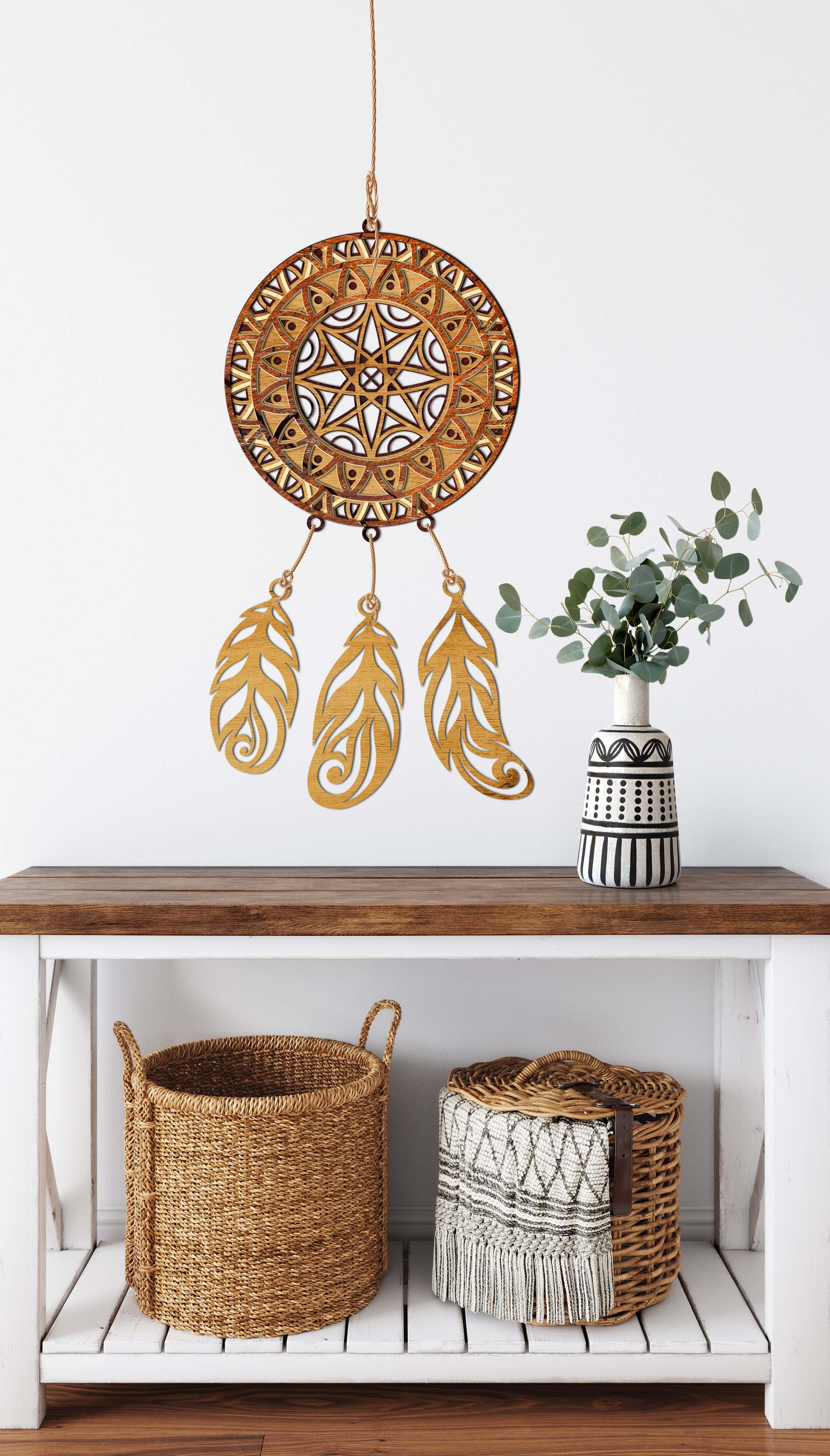 Layered Mandala DREAM CATCHER