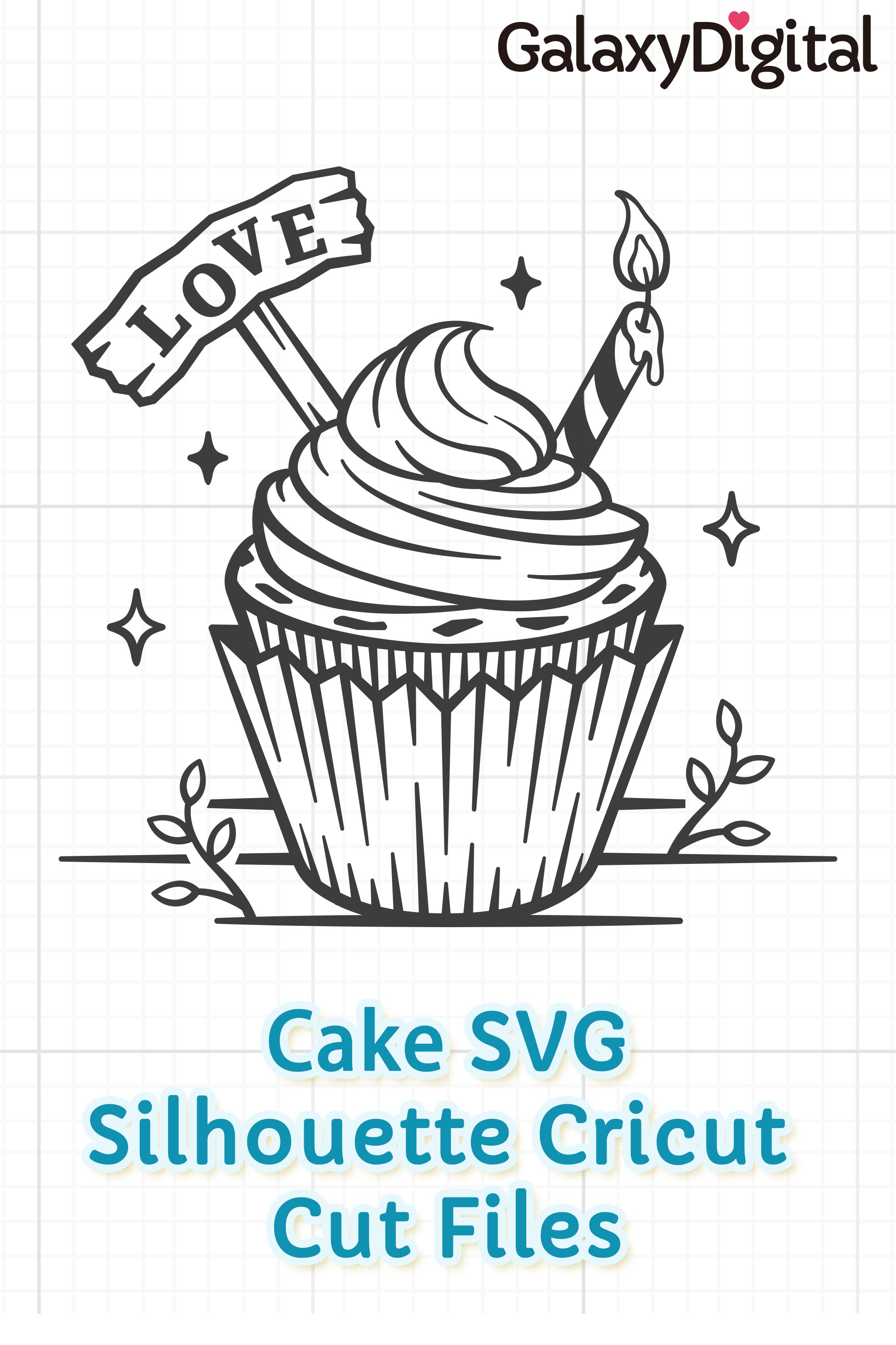 Cake SVG, Birthday Cake SVG