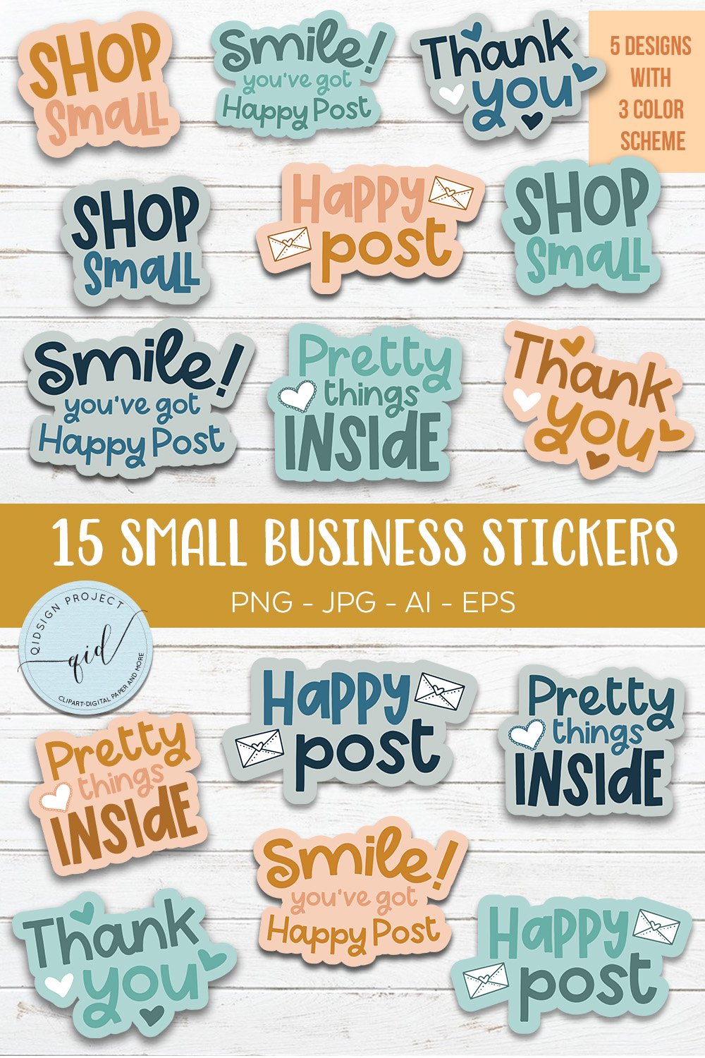 15 Small Business Packaging Stickers