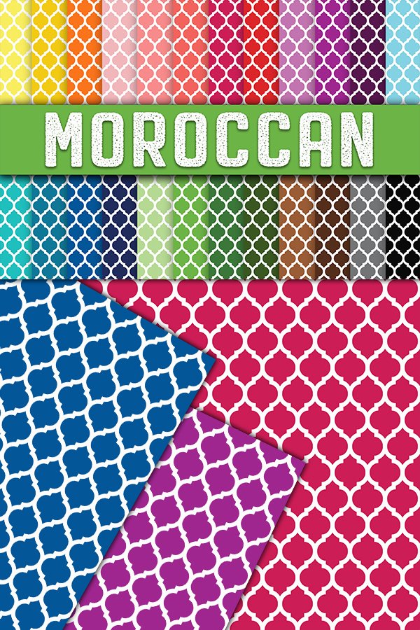 Moroccan Digital Paper (37374)