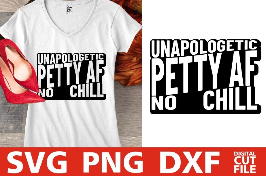 Unapologetic Petty Af svg, Black Girl Magic svg, (366358)