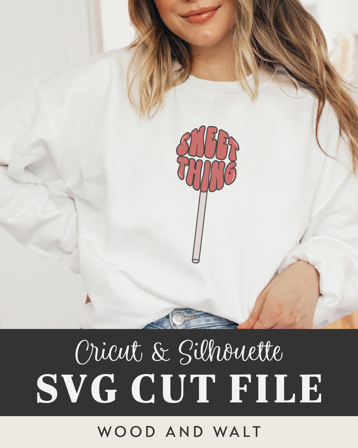 Sweet Thing SVG | Retro Valentine SVG