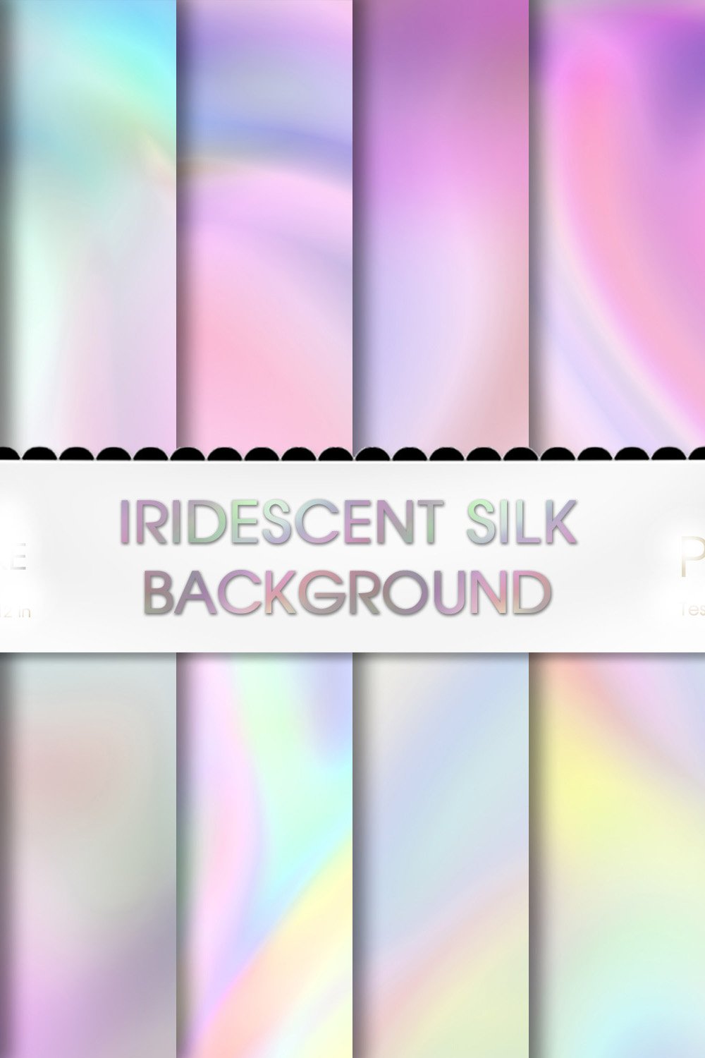 Iridescent Textures, seamless iridescent digital pape