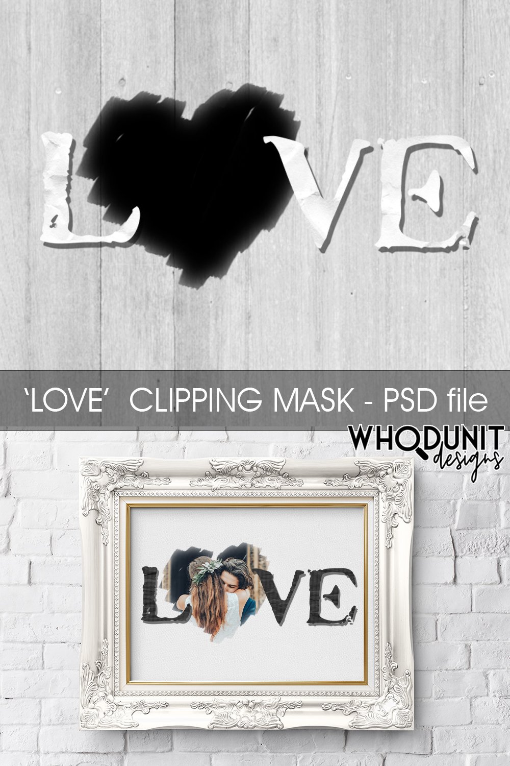 Photoshop Clipping Mask | Scrapbooking | Love