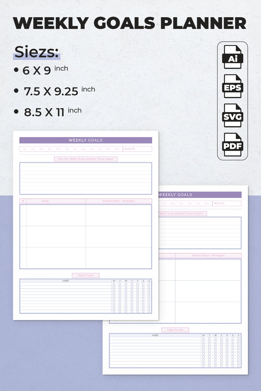 Weekly Goals Planner (2152302)