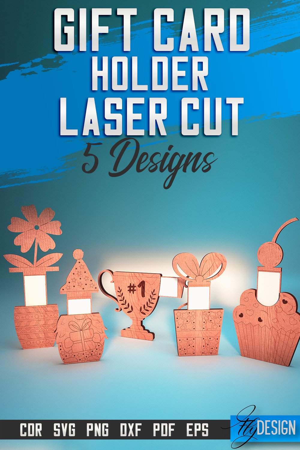 Gift Card Holder Laser Cut SVG | Funny Gift Laser (2550878)