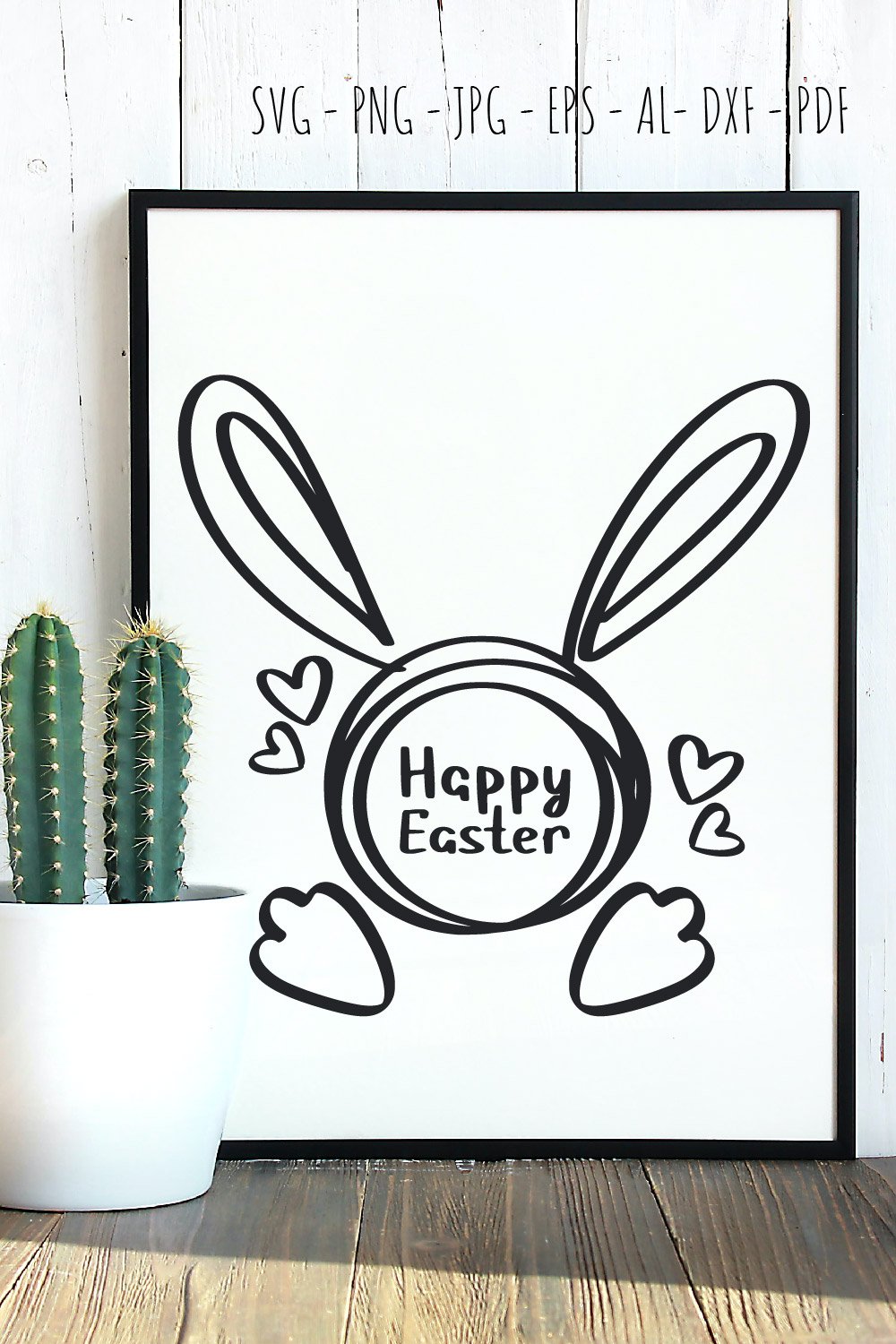 Easter Bunny SVG - Cut File