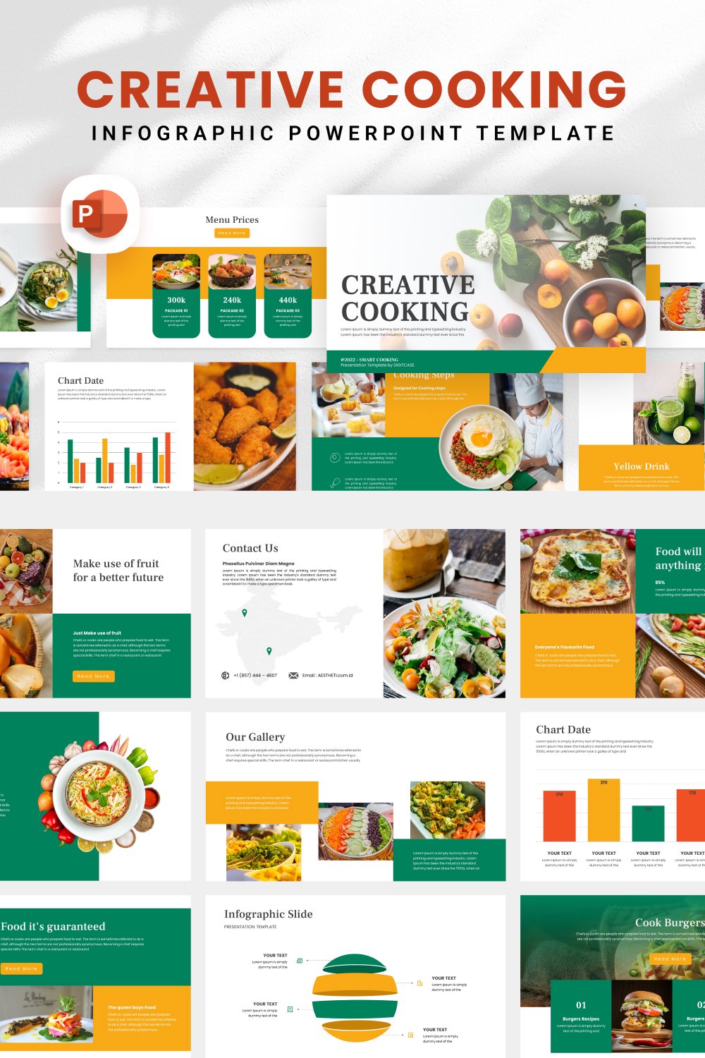 Creative Cooking PowerPoint Template