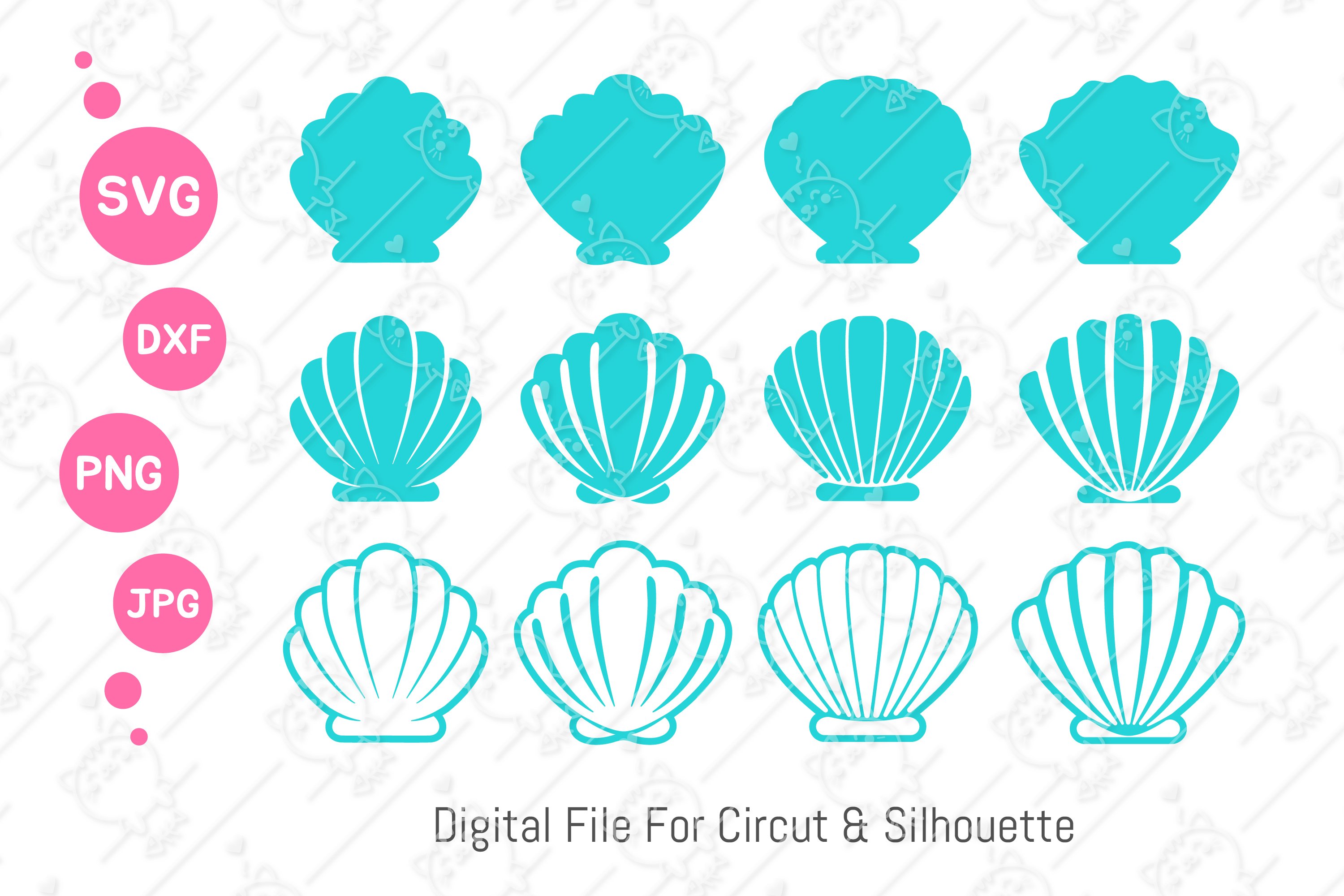 Shell SVG |Seashell PNG | Mermaid Shell SVG | svg (1309450)