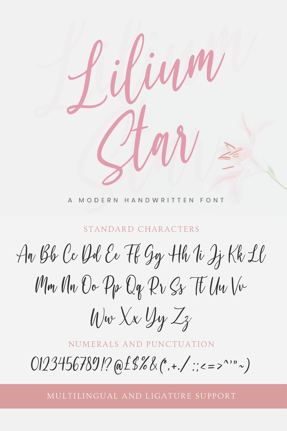 Modern Handwritten Font