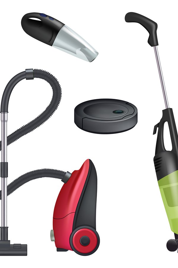 Vacuum cleaner. Realistic equipment for cleaning service mod
