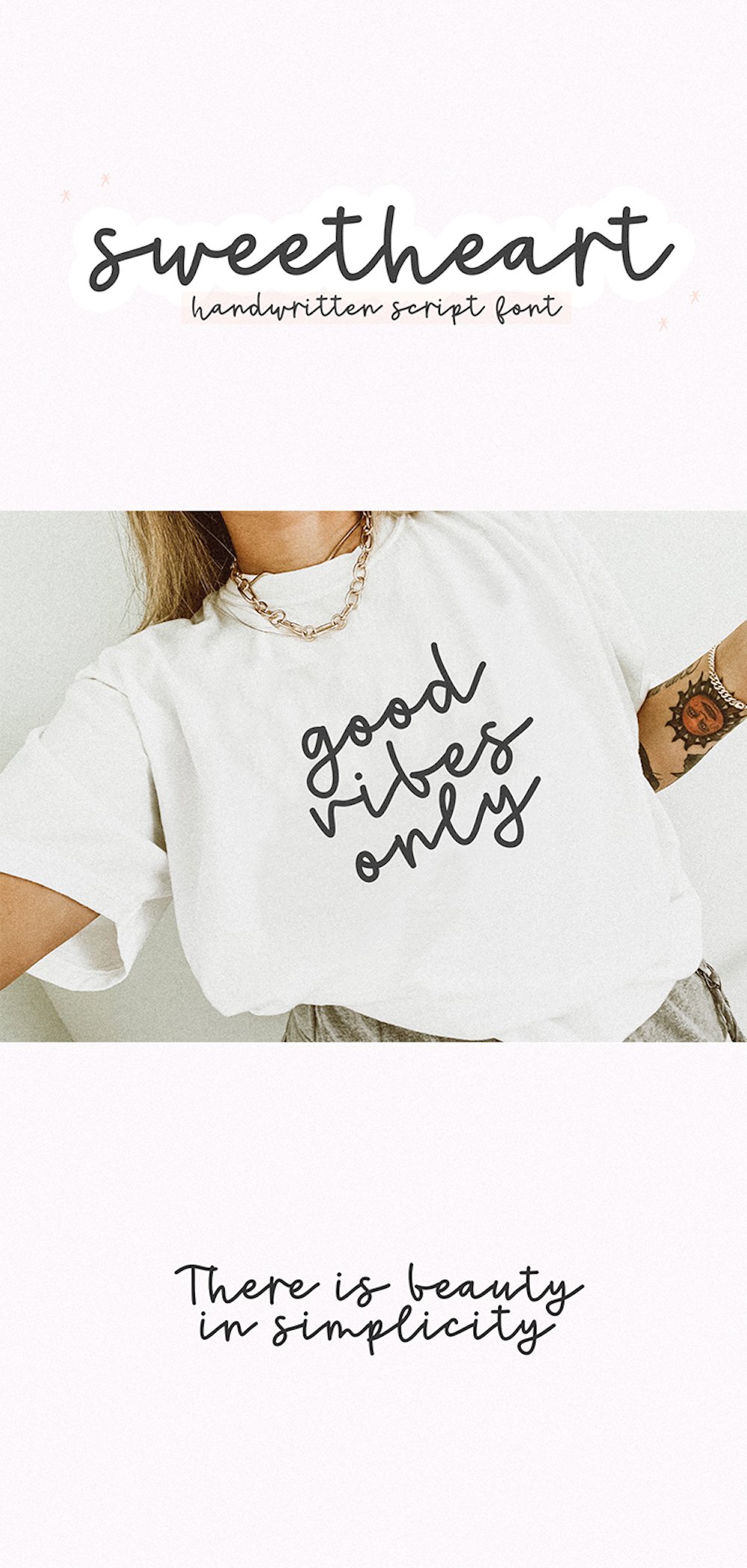 Sweetheart - Handwritten Script Font