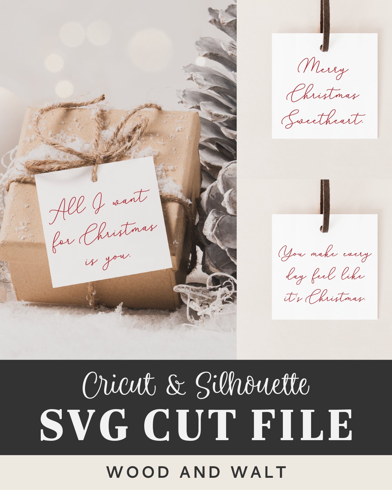 Printable Christmas Gift Tag Bundle | Christmas Labels