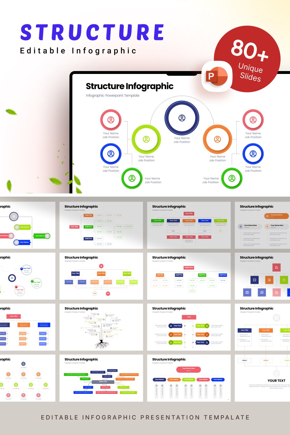 Structure Business Infographic Presentation Template