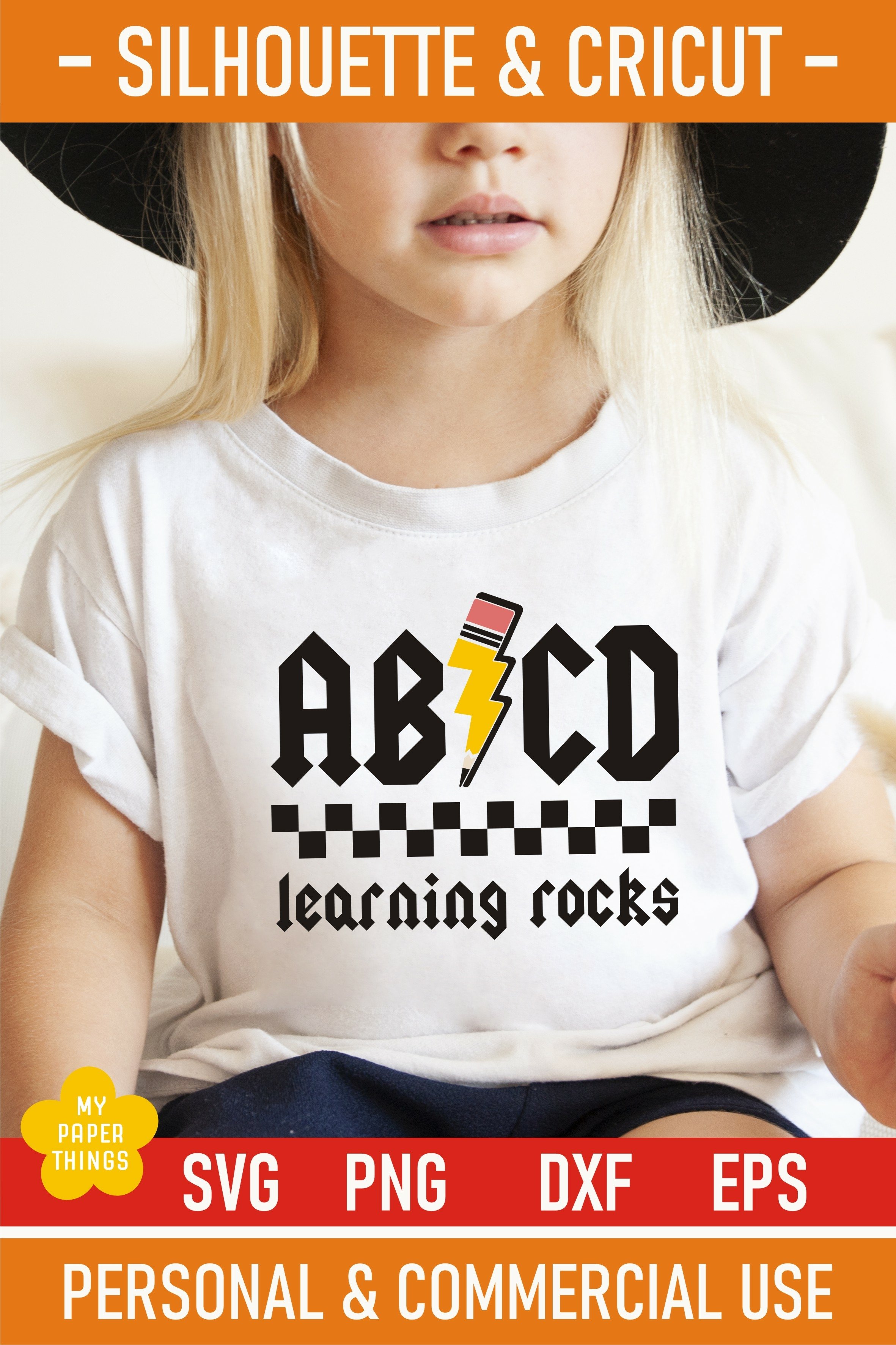 ABCD Learning Rocks Svg, Retro School Svg, Teacher Svg